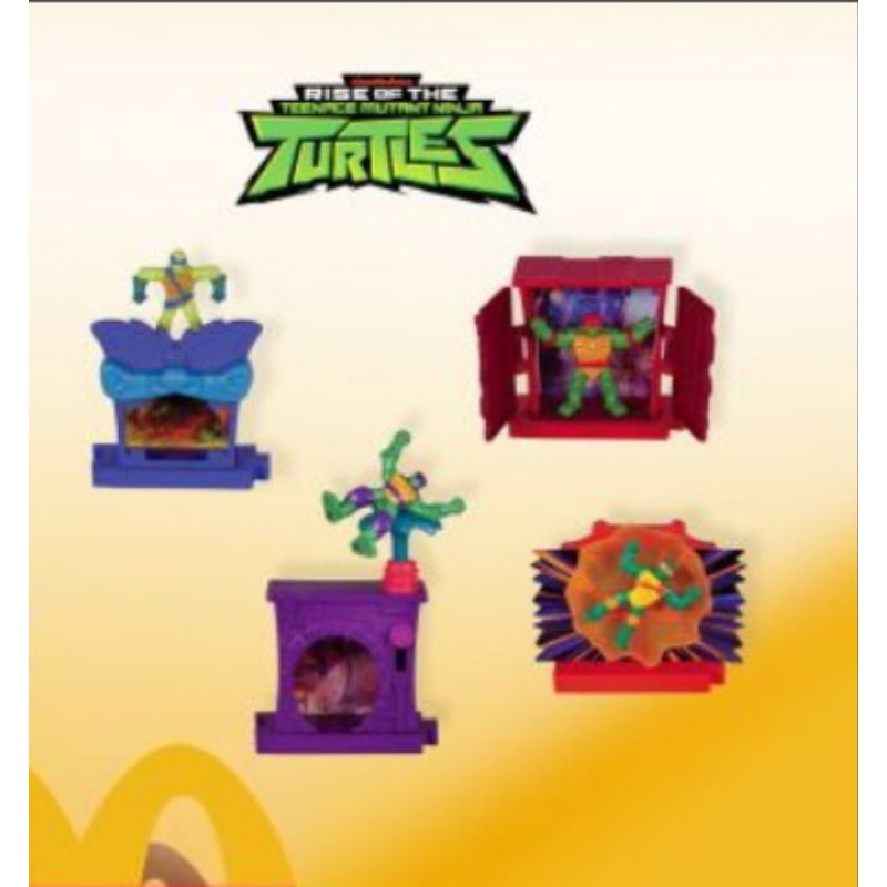Happy Meal Nickelodeon Rise of the Teenage Mutant Ninja Turtle 2020 ...