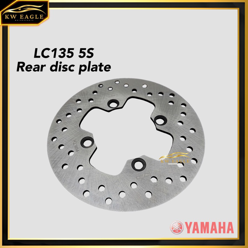 YAMAHA LC135 5S / 5SPEED REAR DISC PLATE DISC BRAKE DISK BREK PLATE ...
