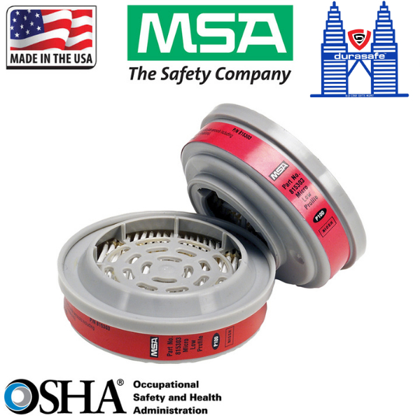 MSA 815369 Low Profile P100 Particulate Cartridge For Advantage X 2 ...