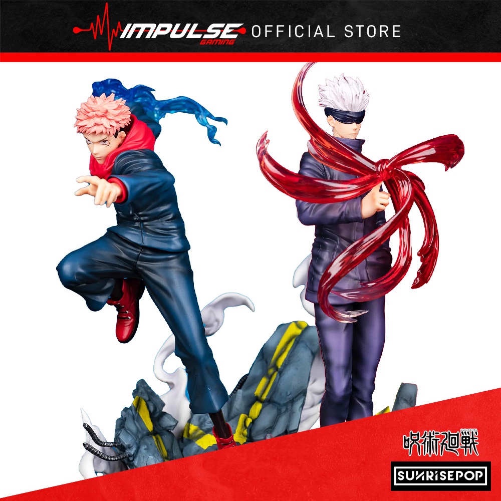 Sunrisepop Yolopark Jujutsu Kaisen Figure - Satoru Gojo Fighting Mode ...