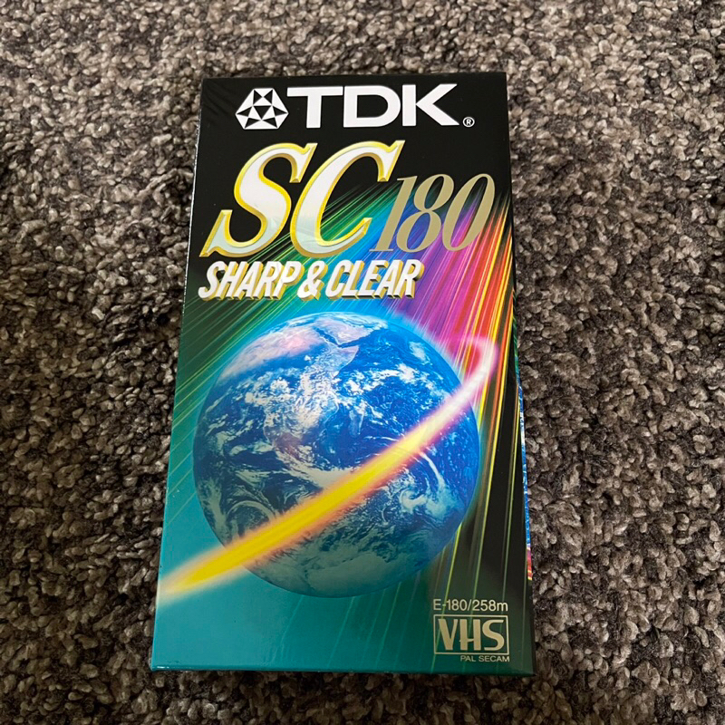 TDK SC180 vhs tape video cassette tape | Shopee Malaysia