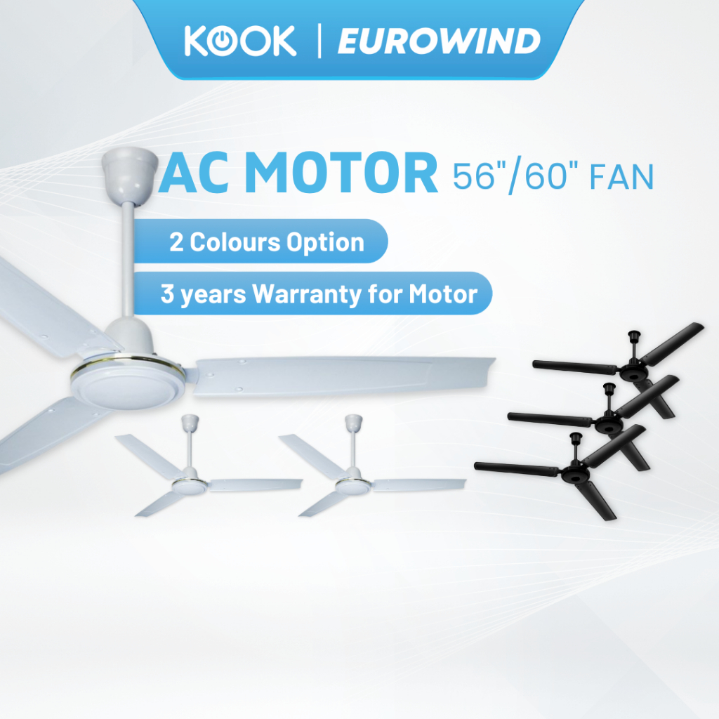 EUROWIND Kipas Angin Siling Murah Kipas syiling Kipas Ceiling Ceiling ...