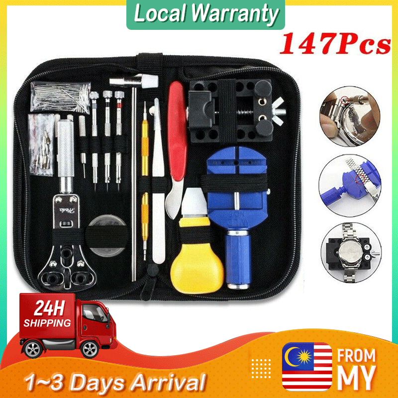 【Fast delivery】 [147 pieces/set] Professional watch repair kit, watch ...