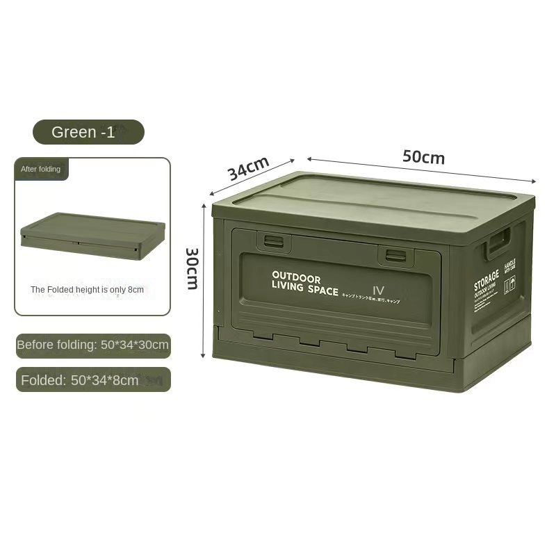 CampBoost Multipurpose Foldable Storage Box Camping Box Storage Outdoor ...