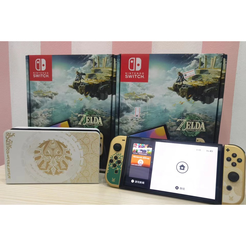 Nintendo Switch OLED Zelda Edition（USED） | Shopee Malaysia