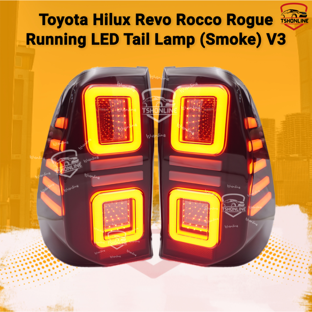 Toyota Hilux Revo Rocco Rogue 3D Design Tail Lamp Led Light/ revo ...