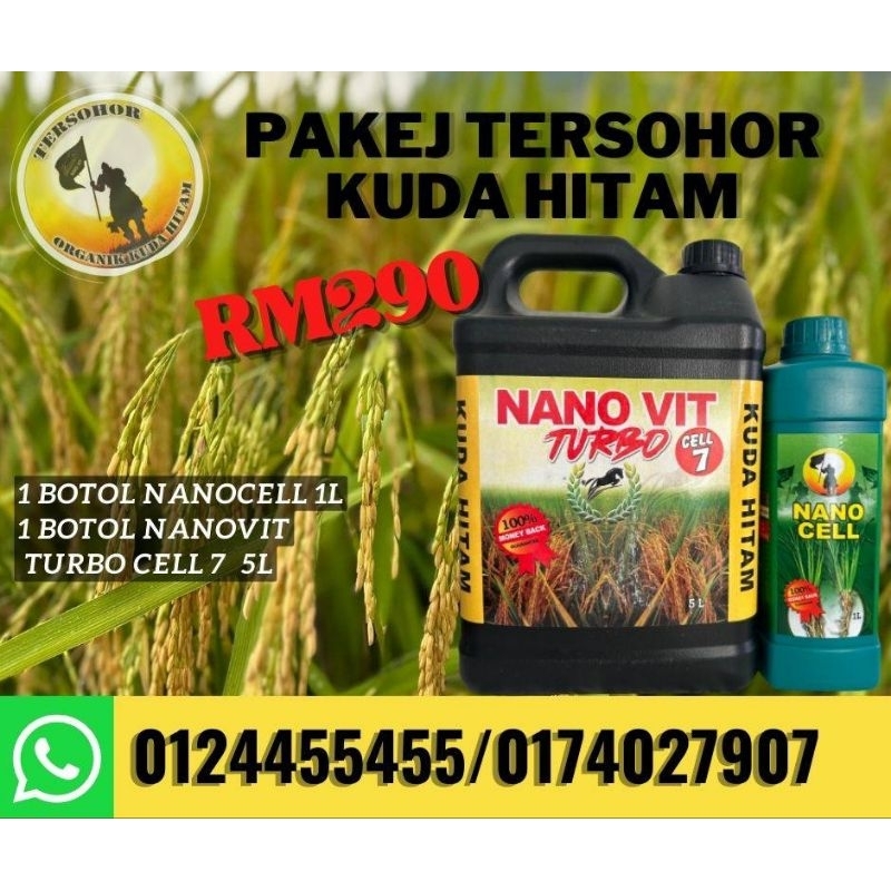 PAKEJ VITAMIN TERSOHOR KUDA HITAM 5L+1L | Shopee Malaysia