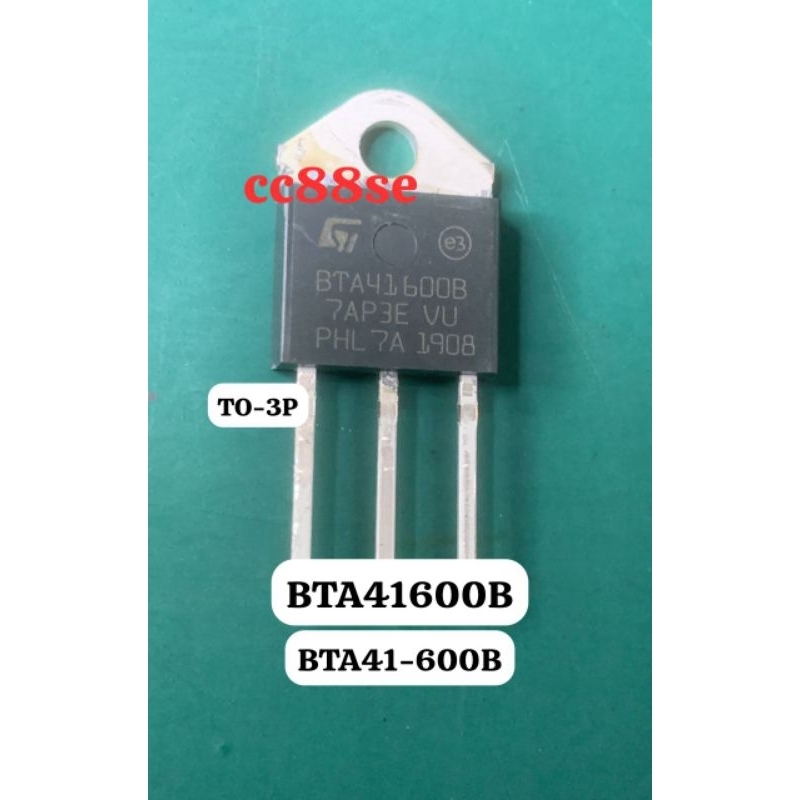 BTA41600B BTA41-600B BTA41 600B TO-3P TRIAC | Shopee Malaysia
