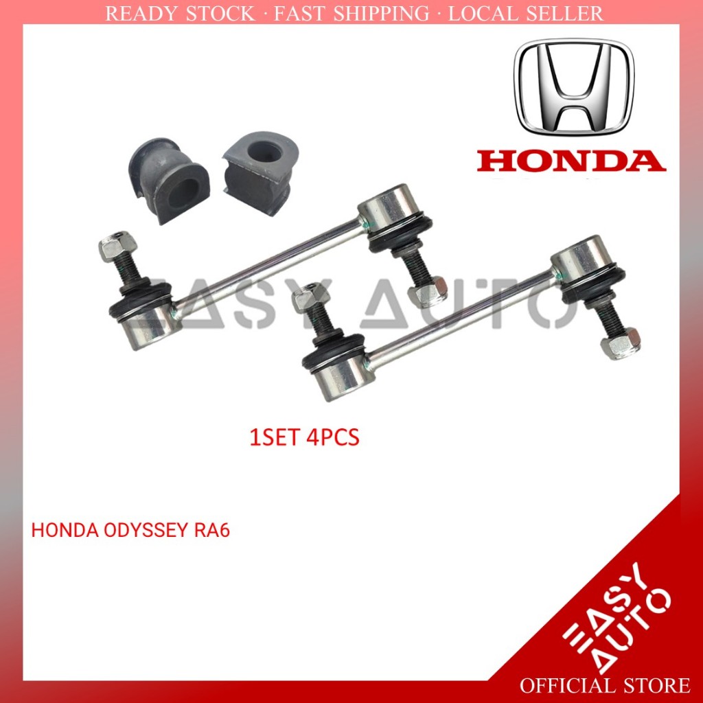 1SET 4 PIECES !! HONDA ODYSSEY RA6,RA7 - REAR STABILIZER LINK AND BUSH ...