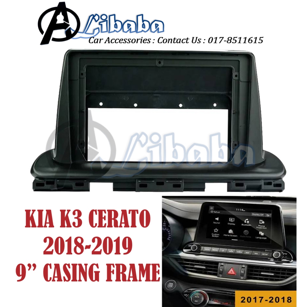9" KIA K3 CERATO OEM CASING ANDORID FRAME 2018-2019 | Shopee Malaysia