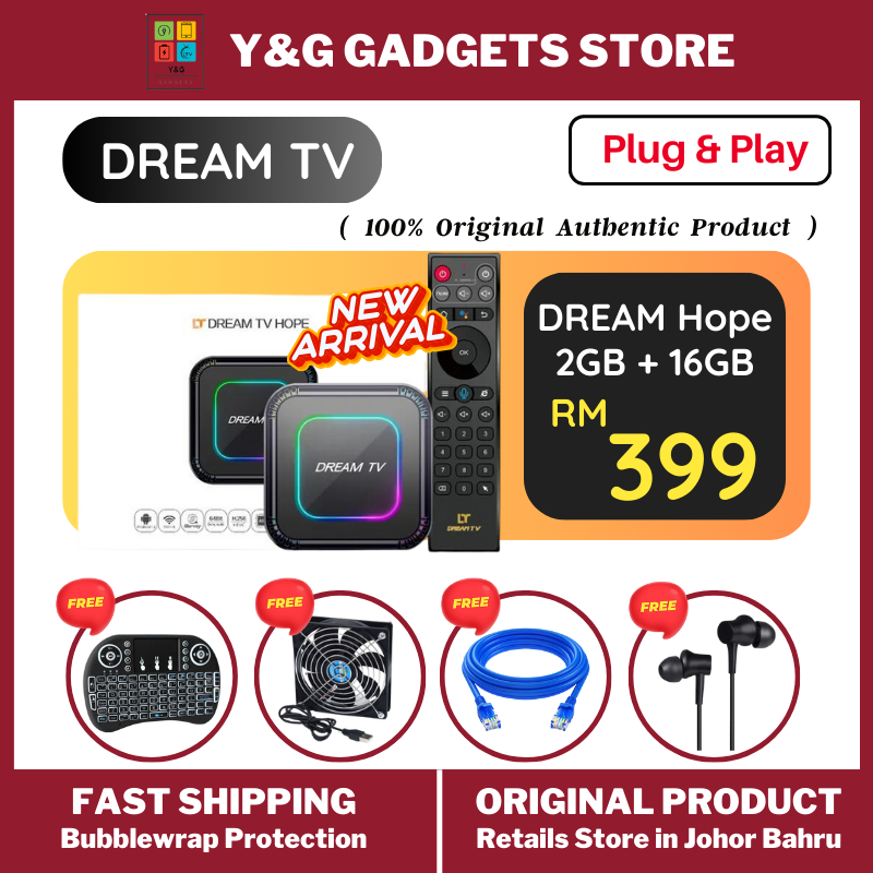 Dream TV Glory 6 Android 11 8K Smart TV B0X Smart Voice Search Wireless ...