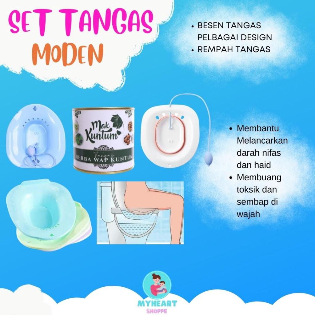 MAK KUNTUM Rempah Tangas dan Besen Tangas Set Tangas Cara Moden Tangas ...