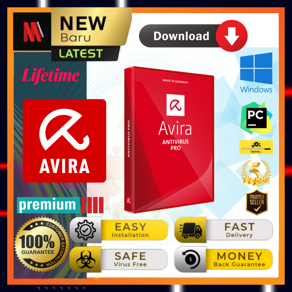 Murah365Days out Avira Antivirus Pro V15 - Software | Windows | PC and Laptop | Lifetime | Get ...
