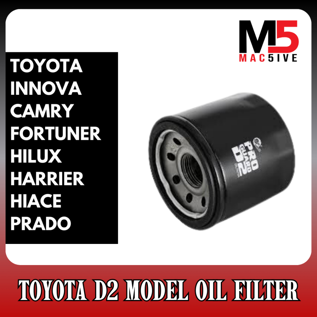 TOYOTA D2 OIL FILTER | Shopee Malaysia