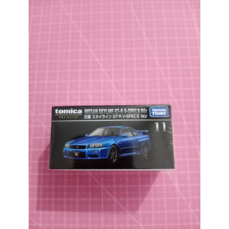 tomica takara tomy premium nissan skyline gtr v spec II nur jdm | Shopee Malaysia