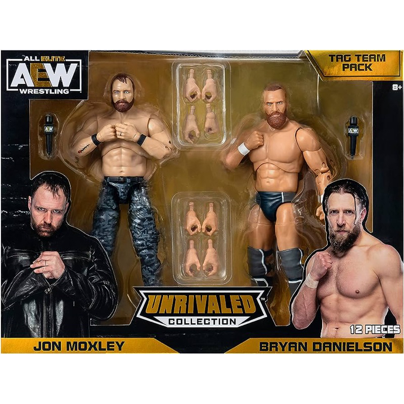 Aew Figure Jon Moxley & Bryan Danielson AEW Unrivaled 2-Pack | Shopee Malaysia
