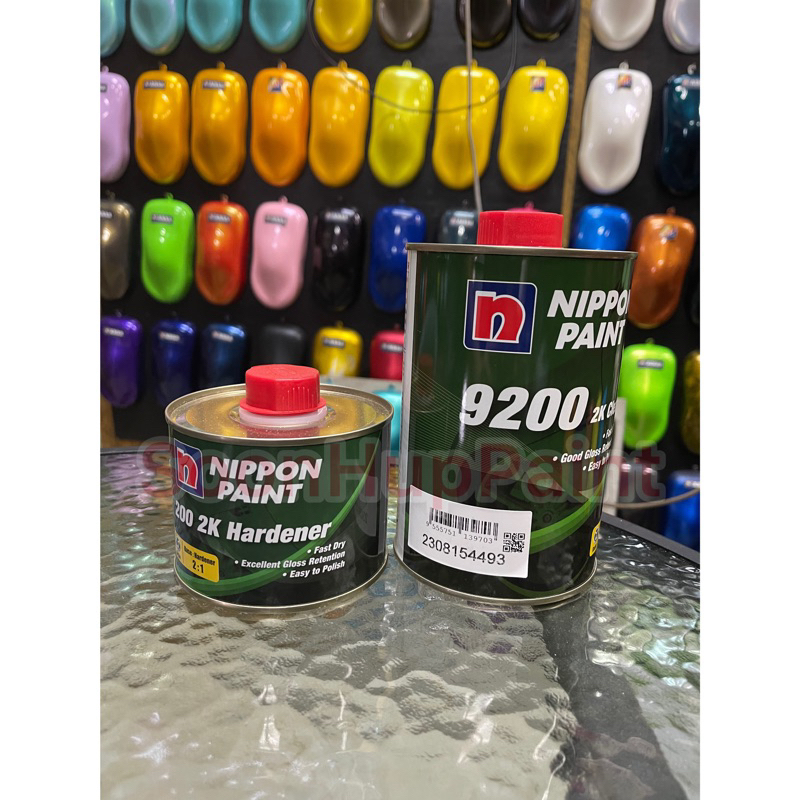 NIPPON 9200 2:1 2K CLEAR COAT FAST DRY CLEARCOAT | Shopee Malaysia