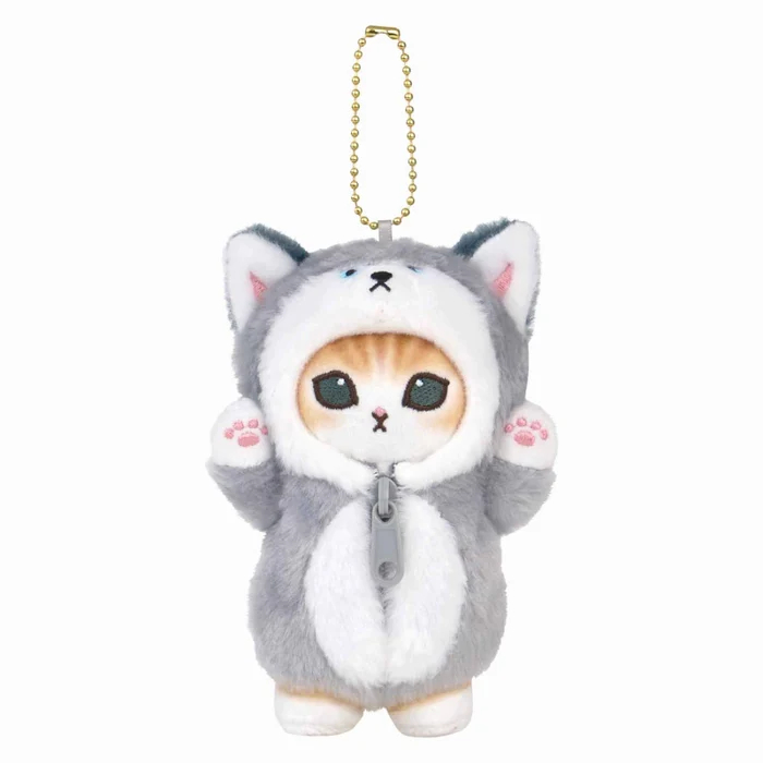 [Direct from Japan] mofusand Cat Plush doll Keychain Mofu Mofu Wolf Nyan Japan NEW | Shopee Malaysia