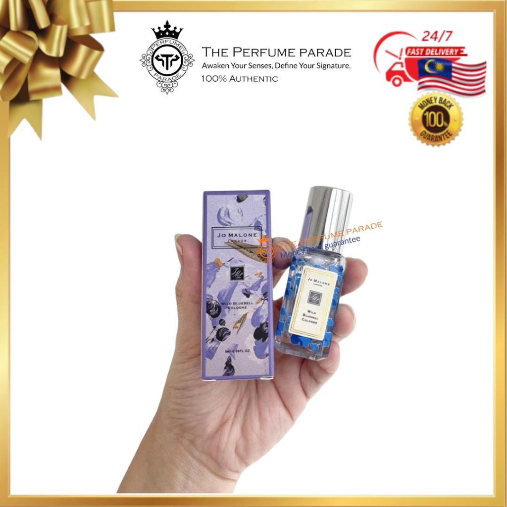 100% Genuine Perfume Jo Malone Wild Bluebell 2020 Limited Edition 9ml ...