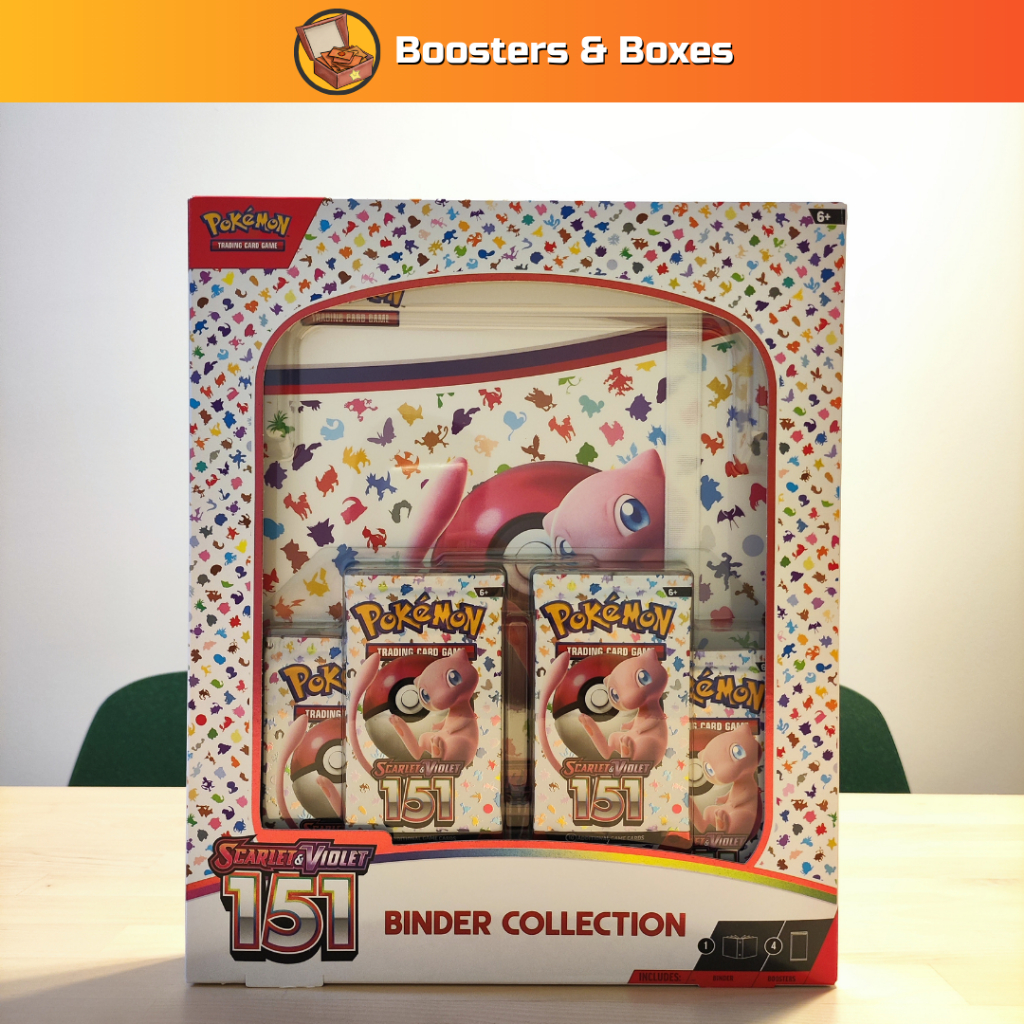 Pokémon TCG: Scarlet & Violet-151 Binder Collection | Shopee Malaysia