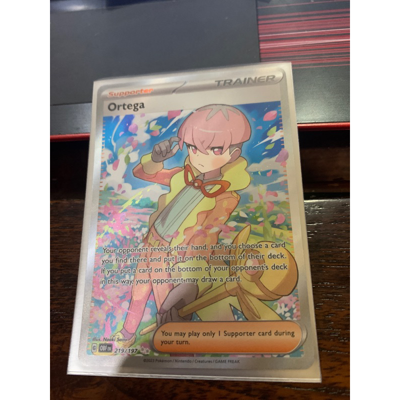 Pokemon Tcg - Ortega full art trainer | Shopee Malaysia