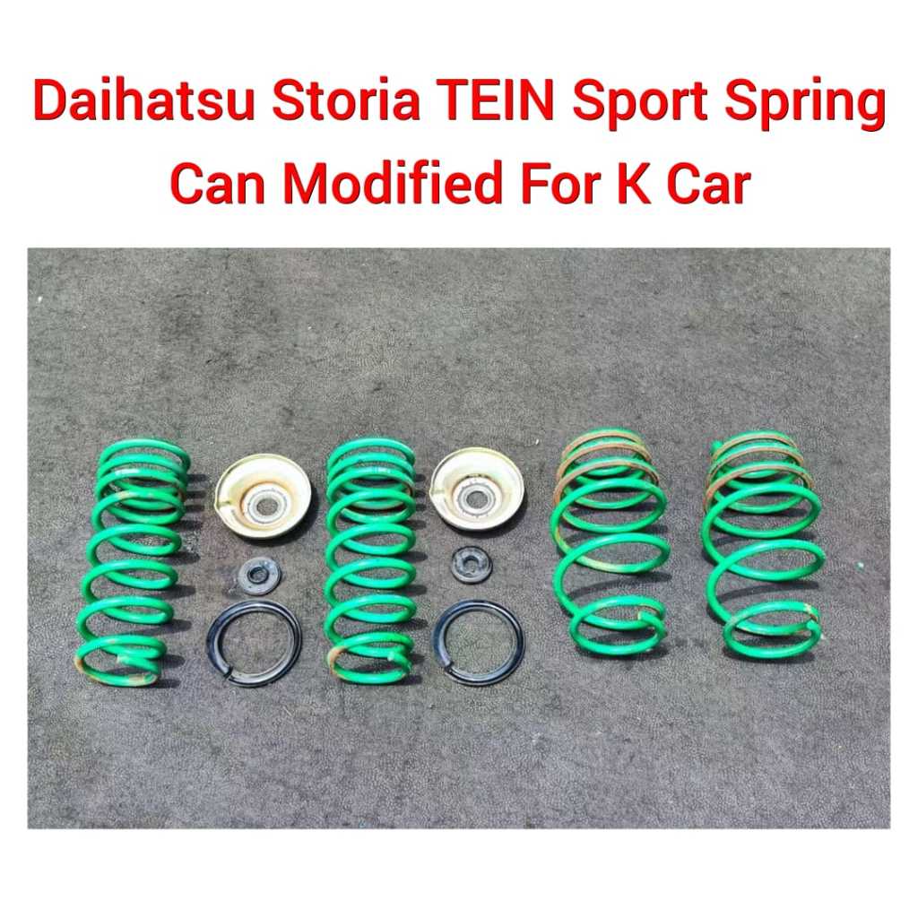 TEIN Sport Spring Set ( Daihatsu Storia ) Can Modified For K Car | Shopee Malaysia