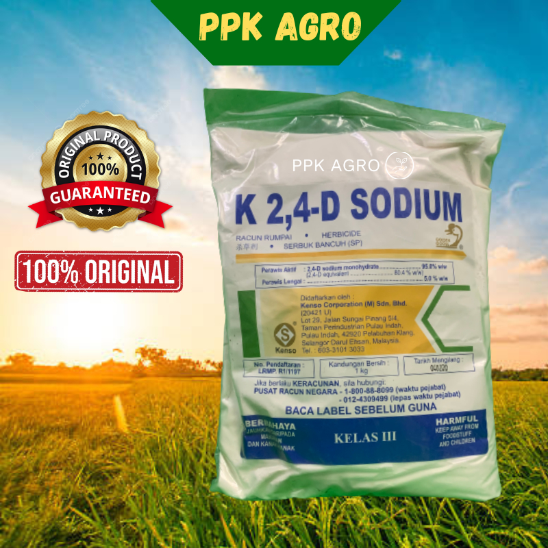 1KG KENSO K2 4-D Sodium/RACUN BULUH/RACUN RUMPAI/RUMPUT KERBAU PAIT CEROMA/Serbuk Campuran ...