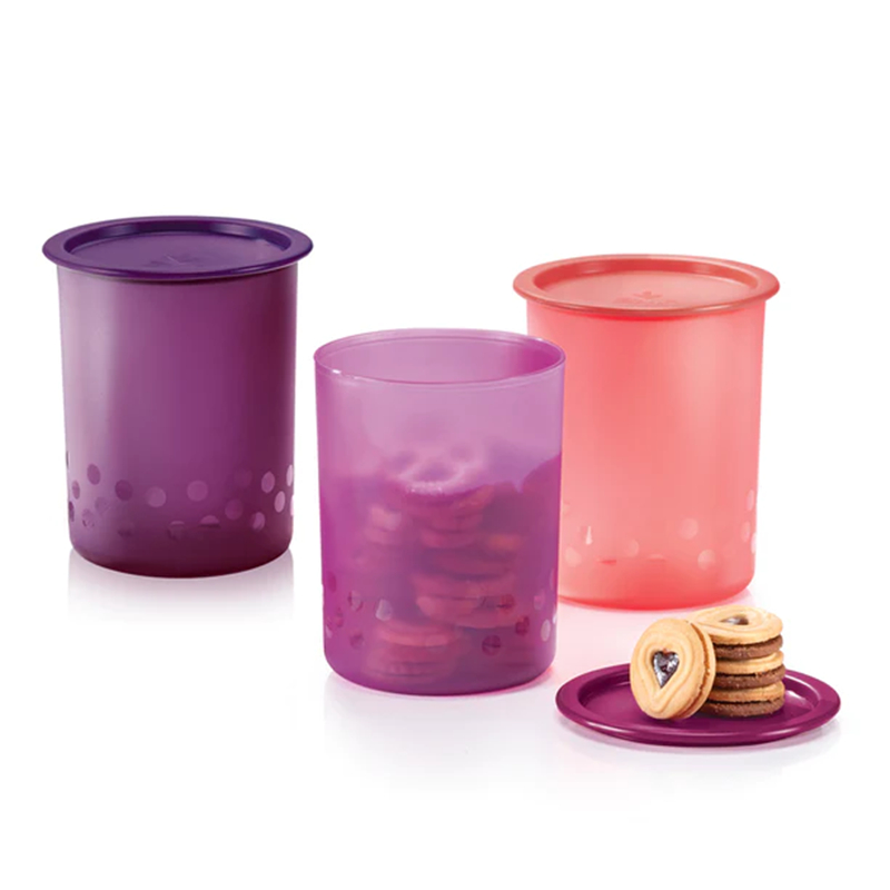 Tupperware One Touch Canister 1.25L/2L/3L/4.3L(1 unit) | Shopee Malaysia