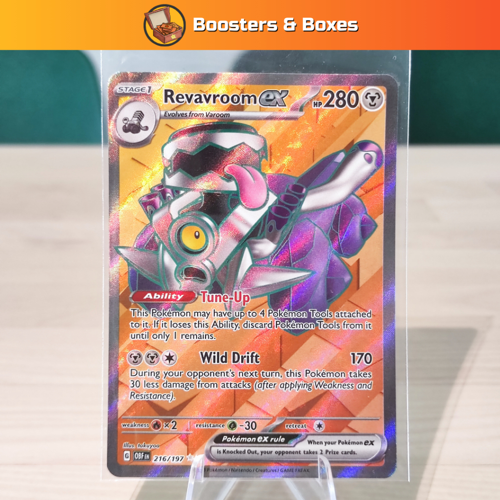 Revavroom ex (216/197) [Scarlet & Violet: Obsidian Flames] | Shopee ...