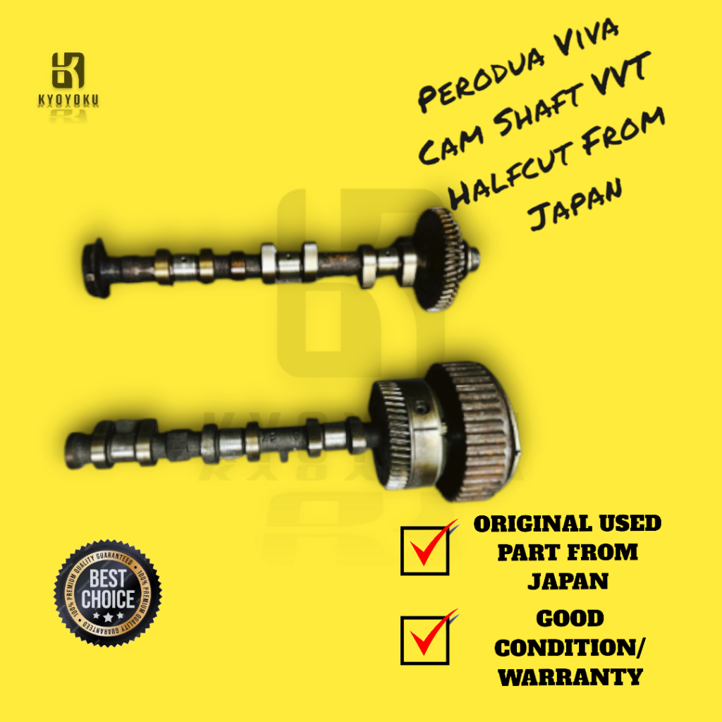 KYOYOKU - Viva Cam Shaft VVT Perodua Viva Cam Shaft VVT Halfcut From ...