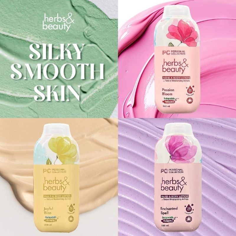 PC PERSONAL COLLECTION HERBS & BEAUTY LOTION 200ML | Shopee Malaysia