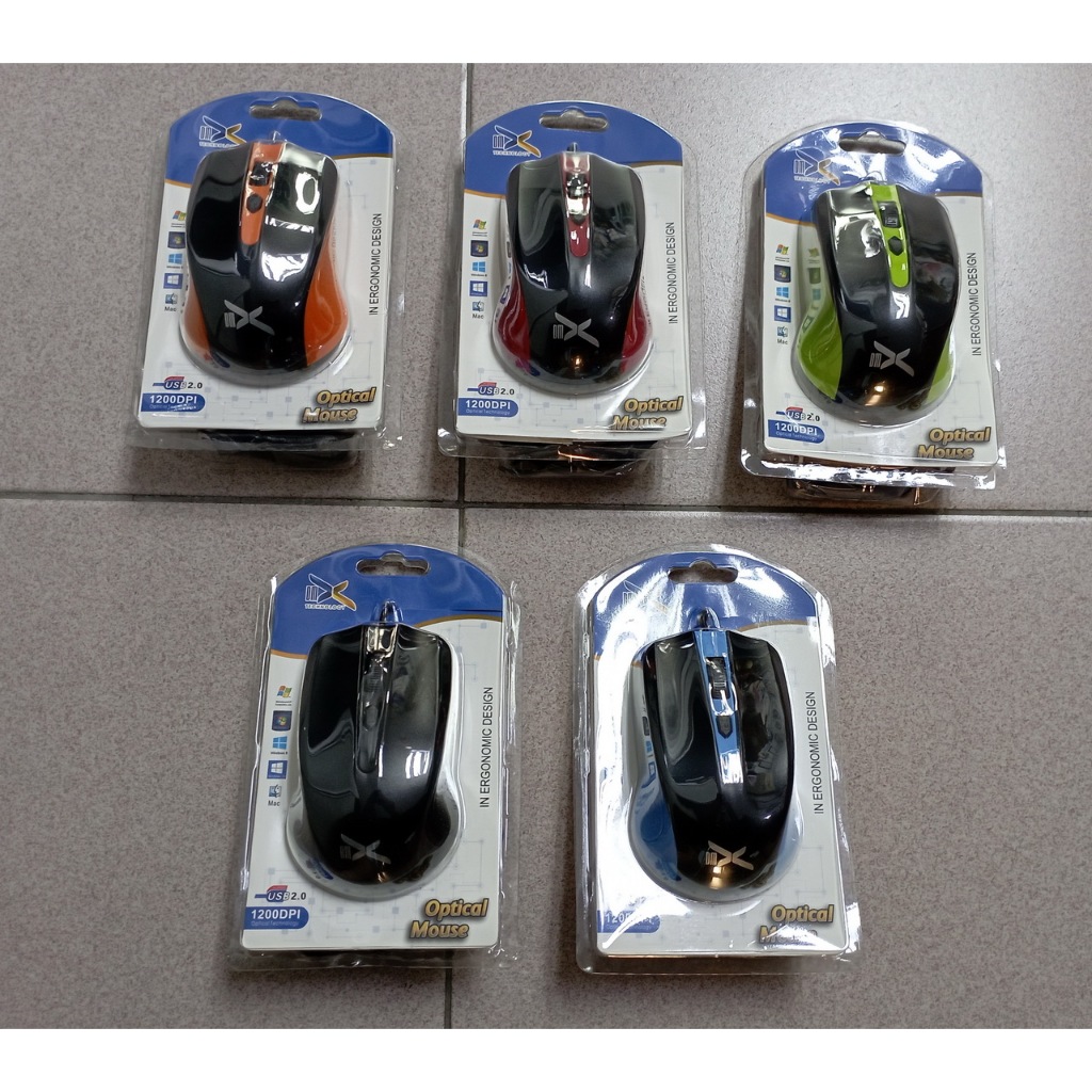 MS-D061 USB Optical WIRED MOUSE | Shopee Malaysia