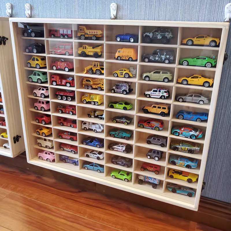 Hotwheels Rack Display Fine Solid Wood Quality 60 Slots | Shopee Malaysia