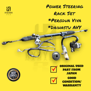 KYOYOKU -Power Steering Rack Set Perodua Viva Daihastu AVY Power ...