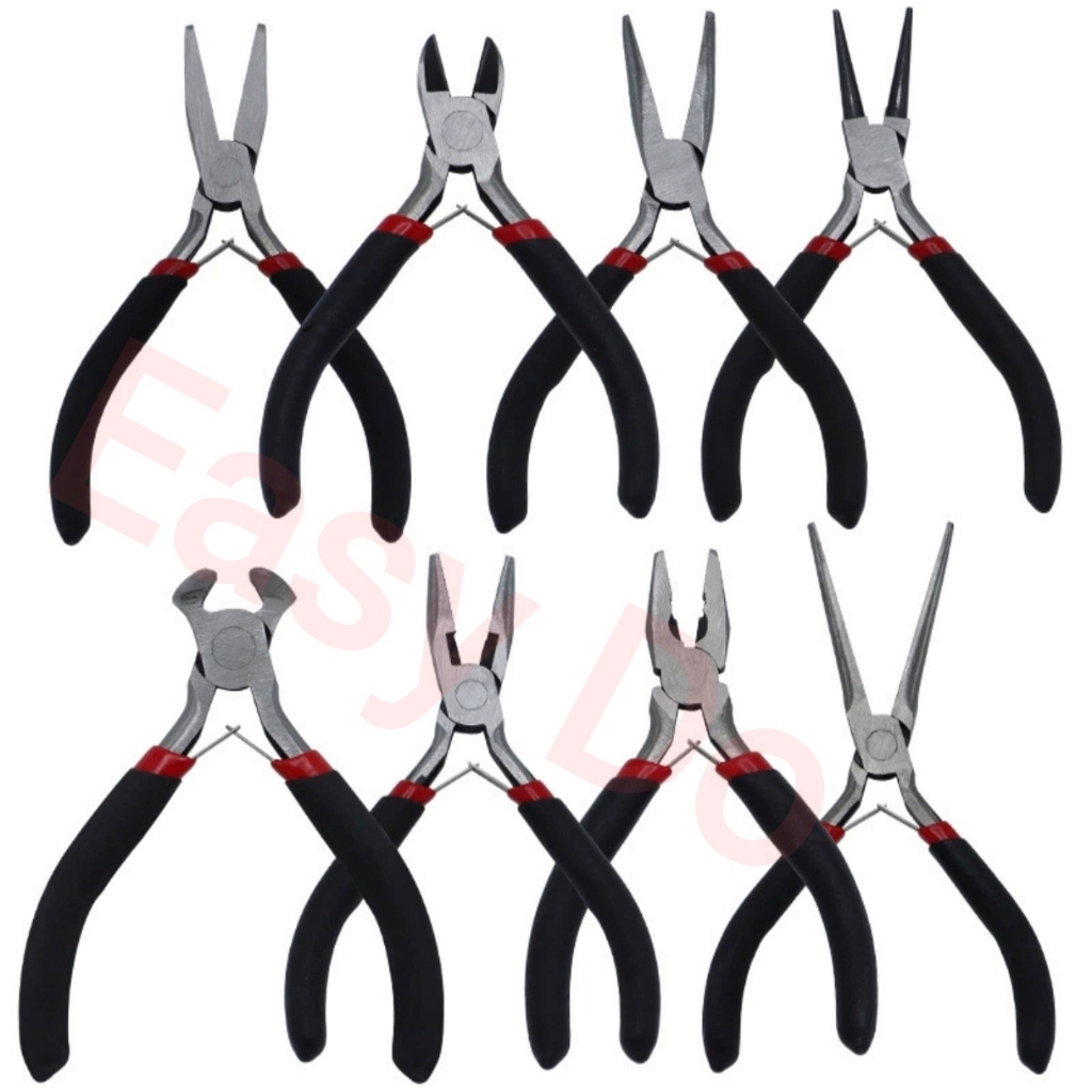 5 INCH MINI PLIER MULTI-PURPOSE DIY TOOL JEWELLERY MAKING LONG NOSE ...