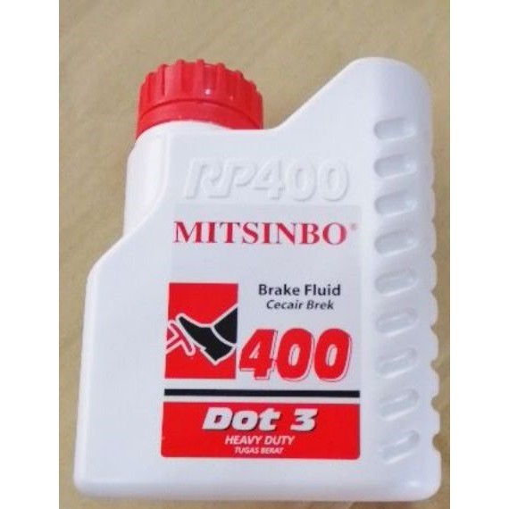 Mitsinbo Brake Fluid 400 Dot 3 Heavy Duty 350ml brek oil breke minyak ...