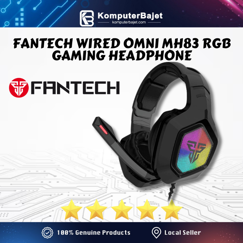 Fantech MH83 OMNI Mobile Gaming Headset Fashion Digital Sound Headphone ...