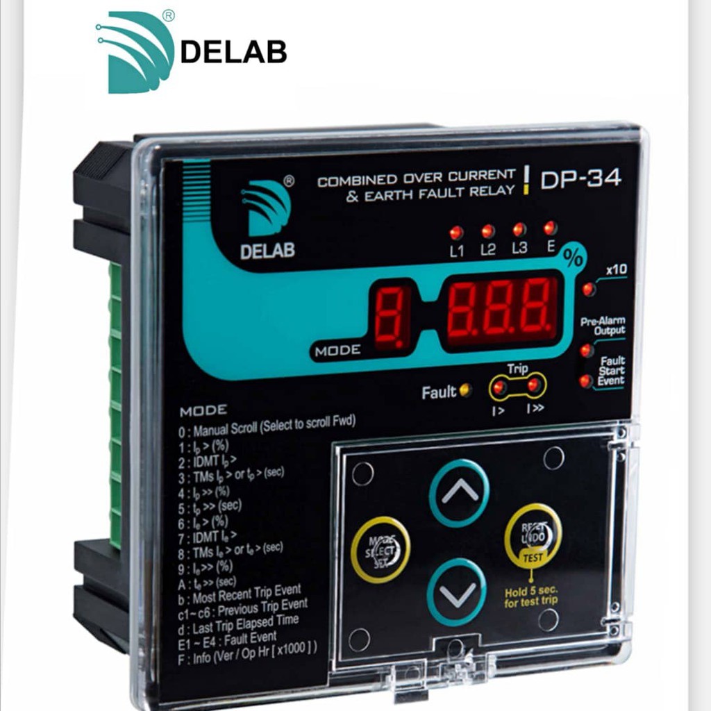 DP-34 EARTH FAULT & OVERCURRENT RELAY OCEF | Shopee Malaysia