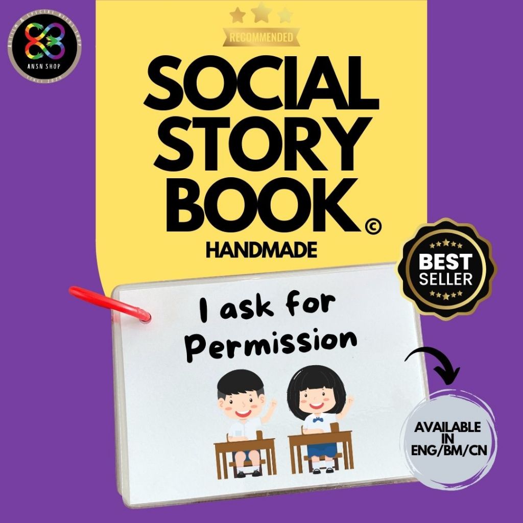 (READY MADE) SOCIAL STORY BOOK / SOCIAL SKILLS / AUTISM / KAEDAH ...