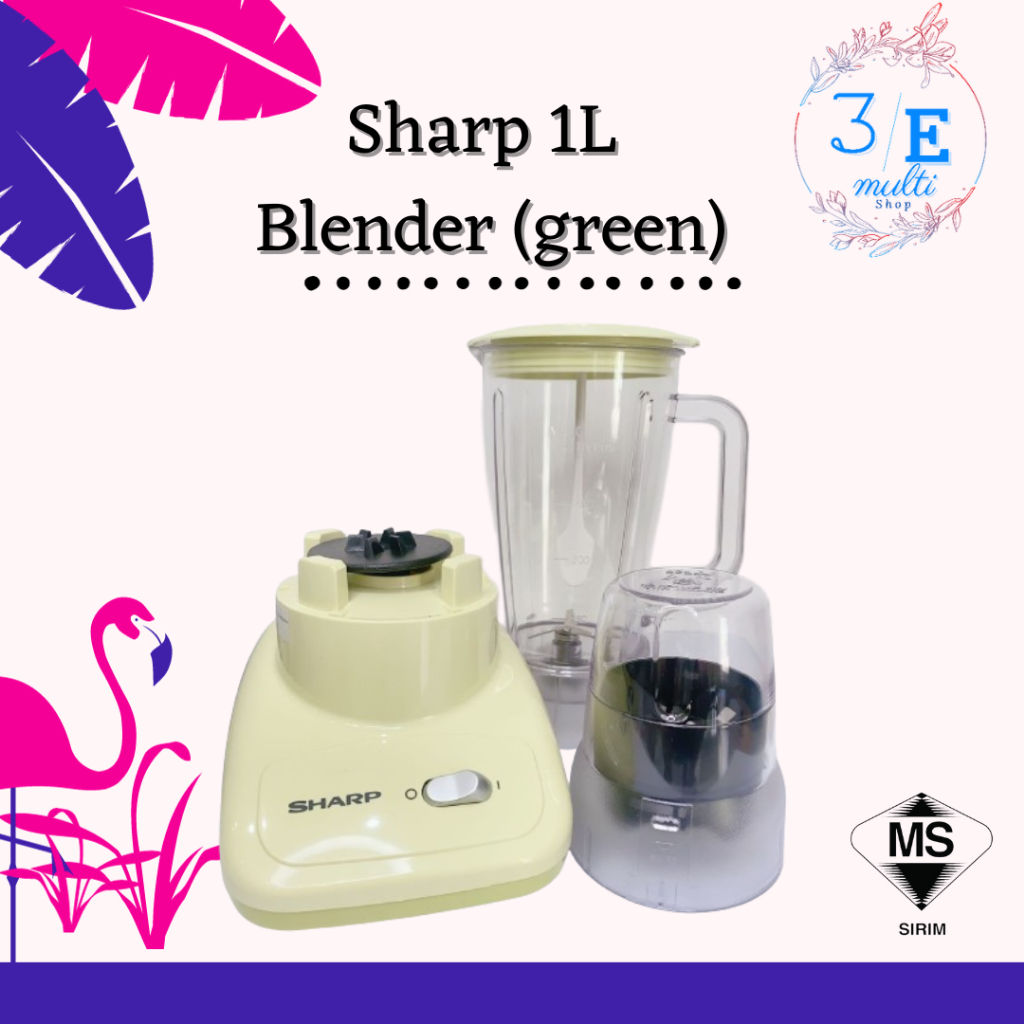 Sharp 2 IN 1 Blender (1L) 250W - EM110 | Shopee Malaysia
