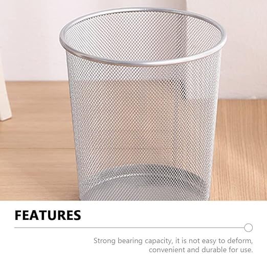 Large wire trash can 29*35cm 大号铁丝垃圾桶 | Shopee Malaysia