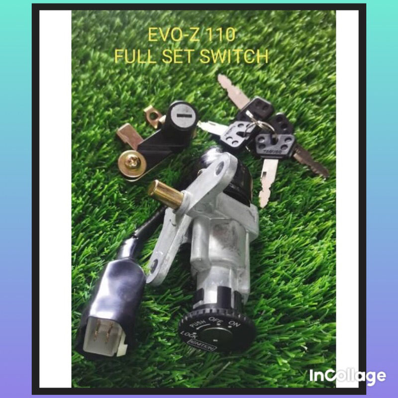 DEMAK EVO-Z 110 MAIN SWITCH FULL SET | Shopee Malaysia