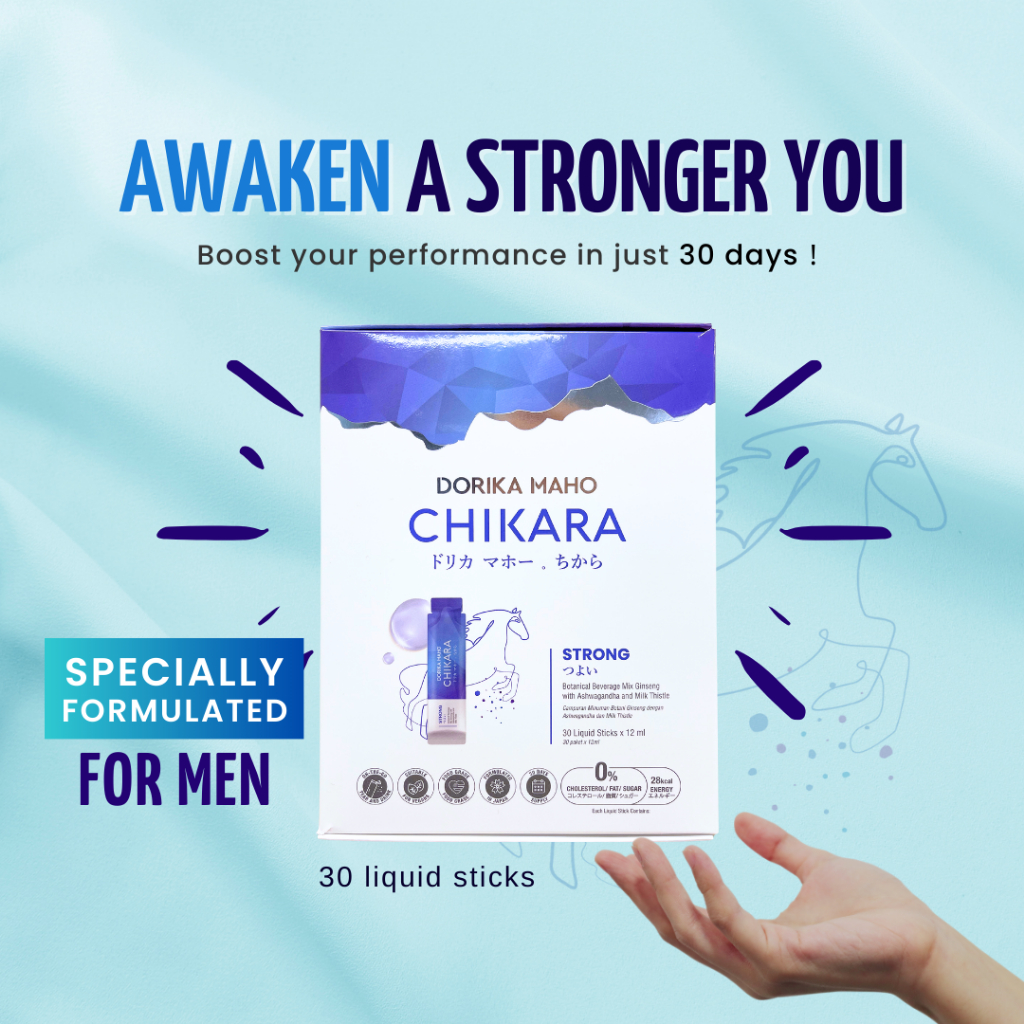 DM CHIKARA Men's Health Supplement Ginseng Ashwagandha Milk Thistle for Men Health | | Untuk ...