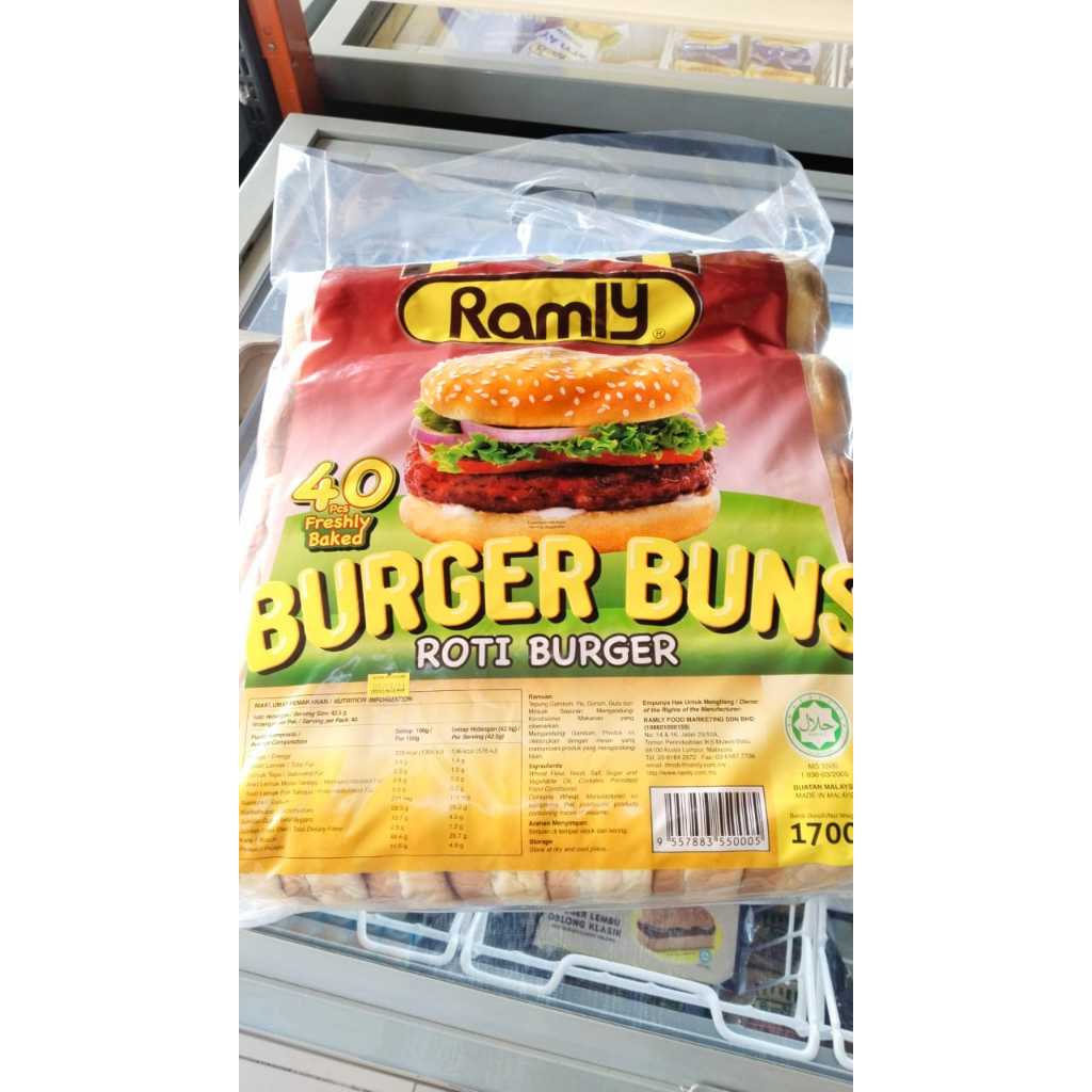 ROTI BURGER RAMLY 40PCS | Shopee Malaysia