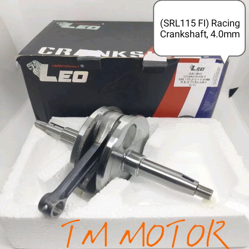 LEO racing crankshaft SRL115 FI, +4mm & +6mm | Shopee Malaysia