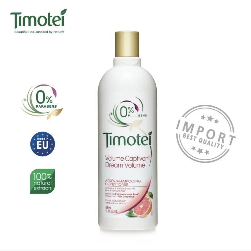 Timotei Strength & Shine Conditioner 100% Nutural Extract 400ml ...