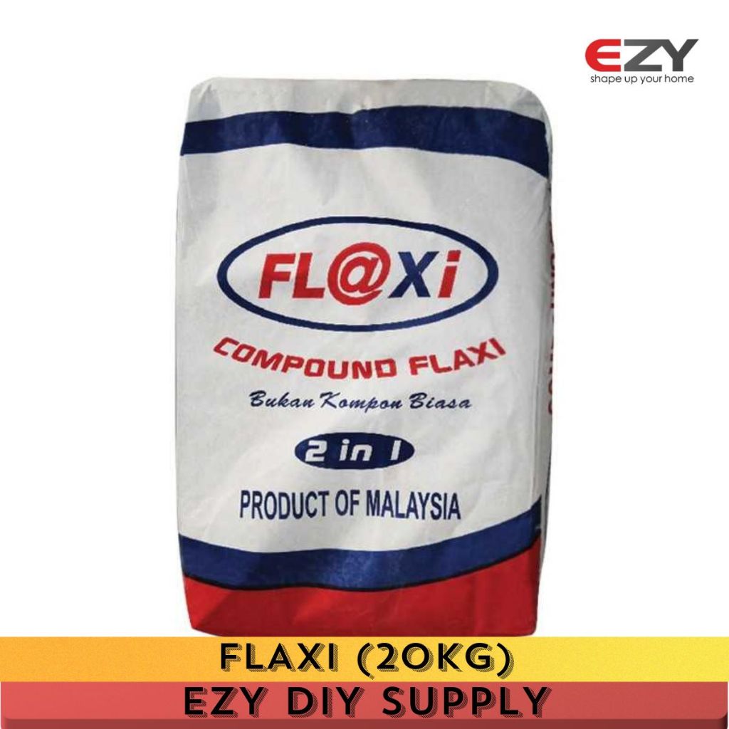 Flaxi 2 in 1 Stopping Compound 20kg /SIMEN PLASTER CEILING 20KG ...