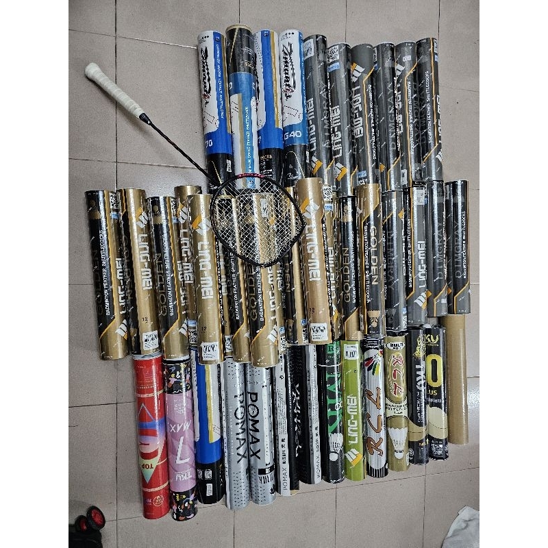 Badminton Shuttlecock tube(tube only) 羽毛球 球桶（桶罢了）+ badminton training ...