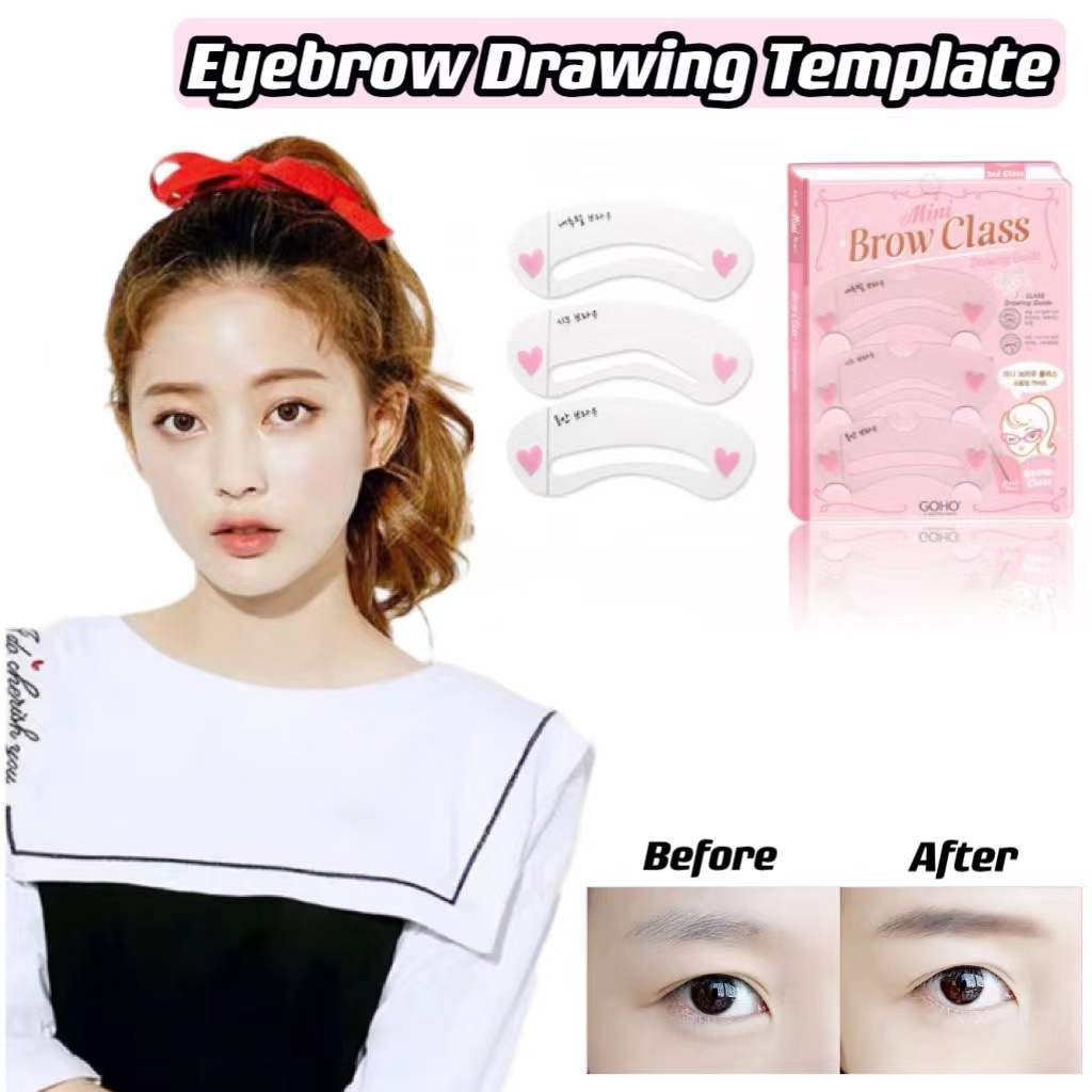 Eyebrow Drawing Template / Eyebrow Tools / Alat Bentuk Kening ...
