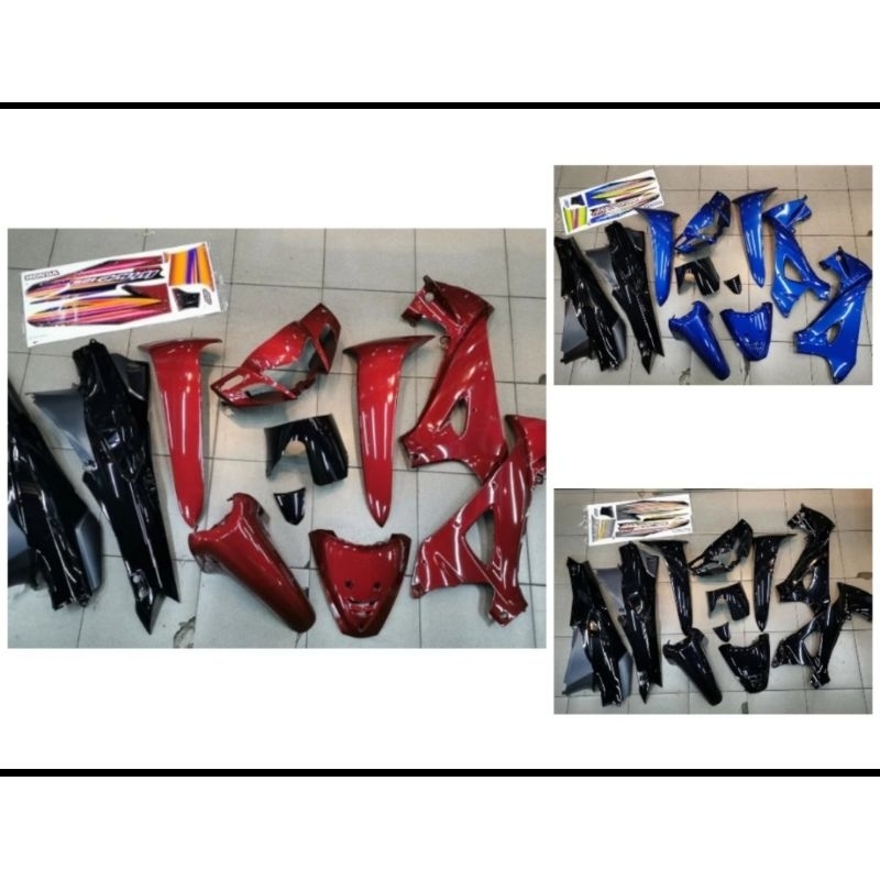 HONDA Wave125 Frist Model COVER SET 100% QUALITY ABS (Free Sticker ...